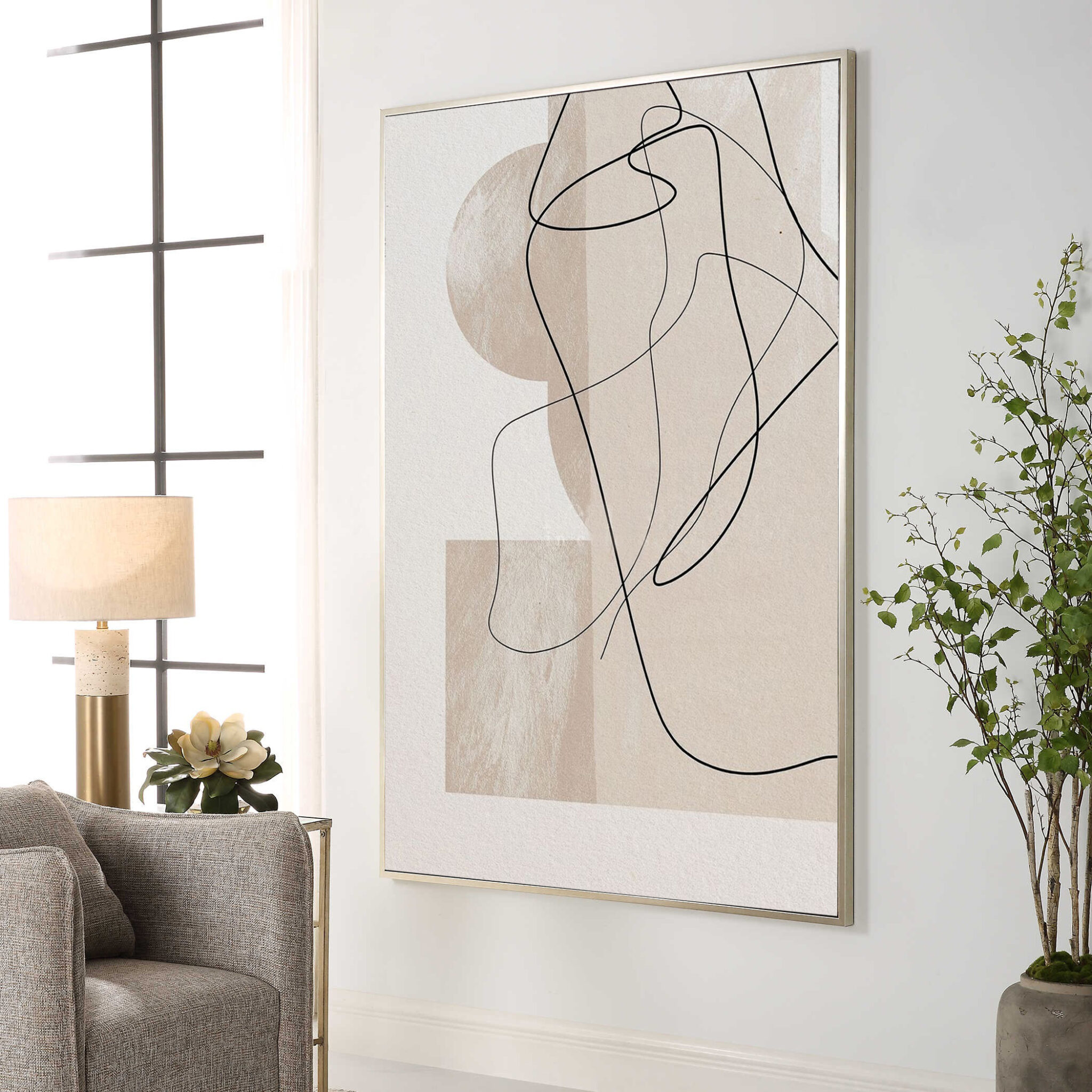 Minimalist Tablolar - Art Moca Galeri I Orjinal Soyut Yağlı Boya Tablolar